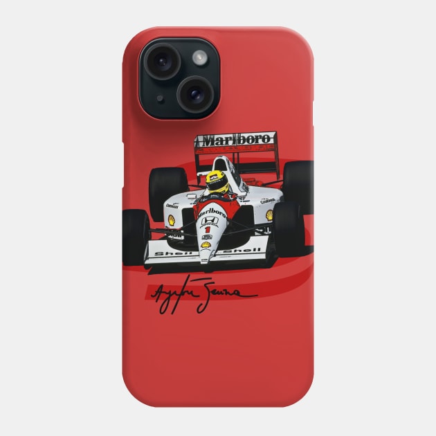 Senna McLaren - Ayrton - Phone Case | TeePublic