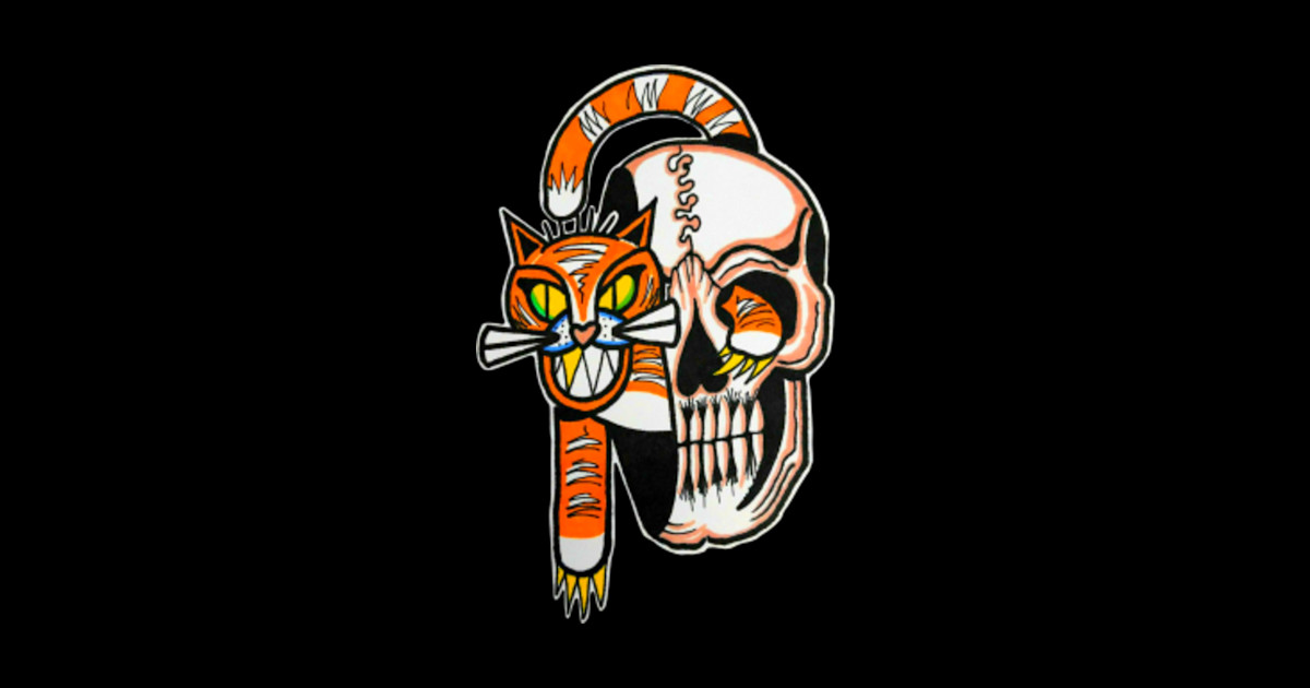 Cat Skull Cat Skulls T Shirt Teepublic