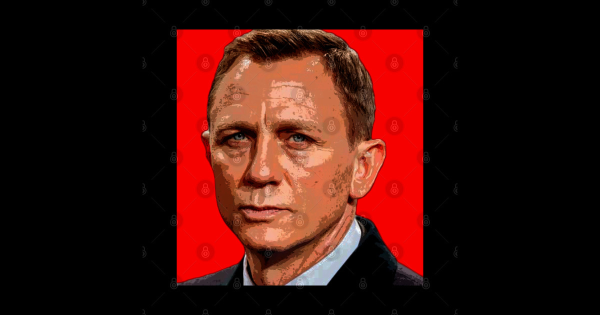 daniel craig - Daniel Craig - Sticker | TeePublic