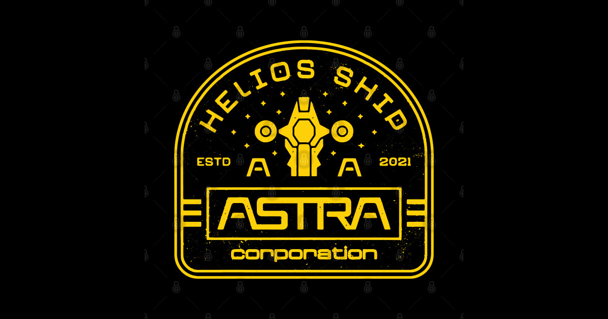 Astra Helios Ship Emblem - Returnal - Sticker | TeePublic