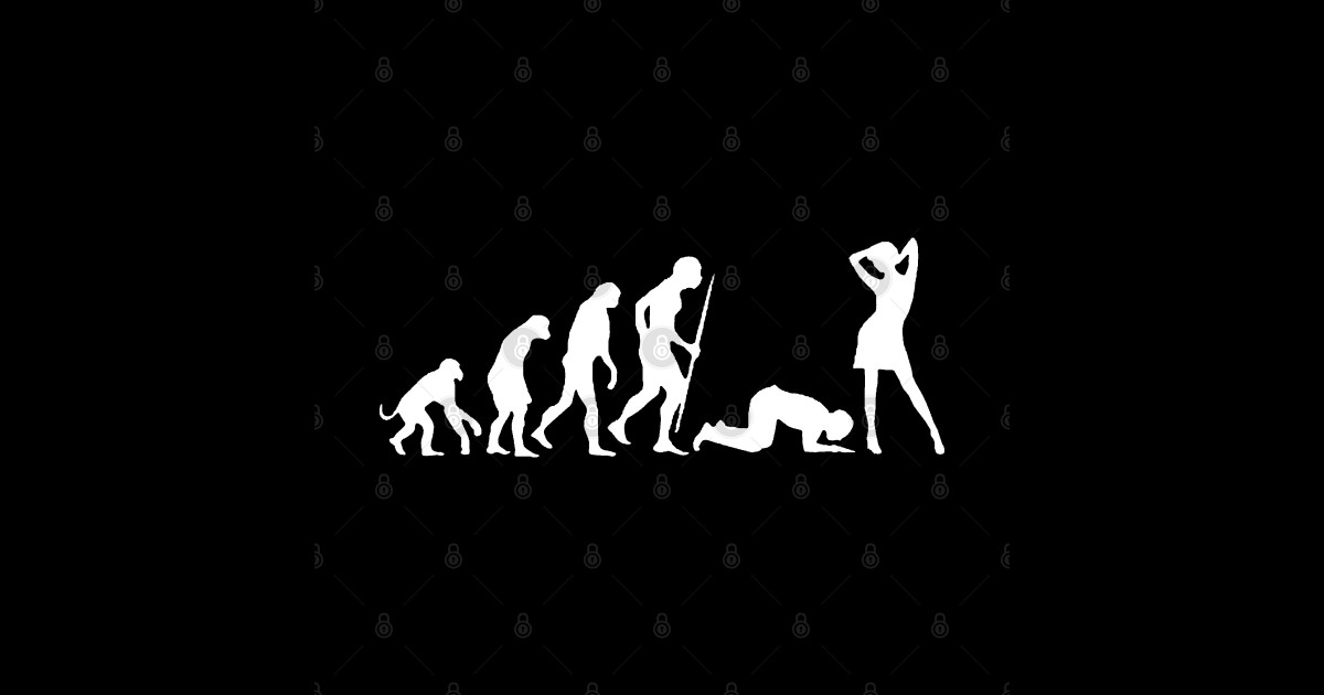 Femdom Evolution - Femdom - Sticker | TeePublic