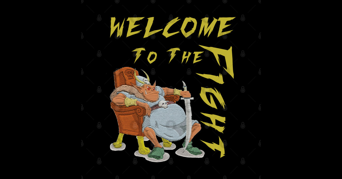 Welcome To The Fight - Tabletop - Sticker | TeePublic