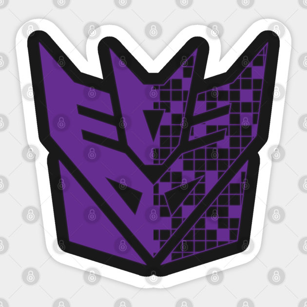Digital Decepticon - Transformers - Sticker | TeePublic