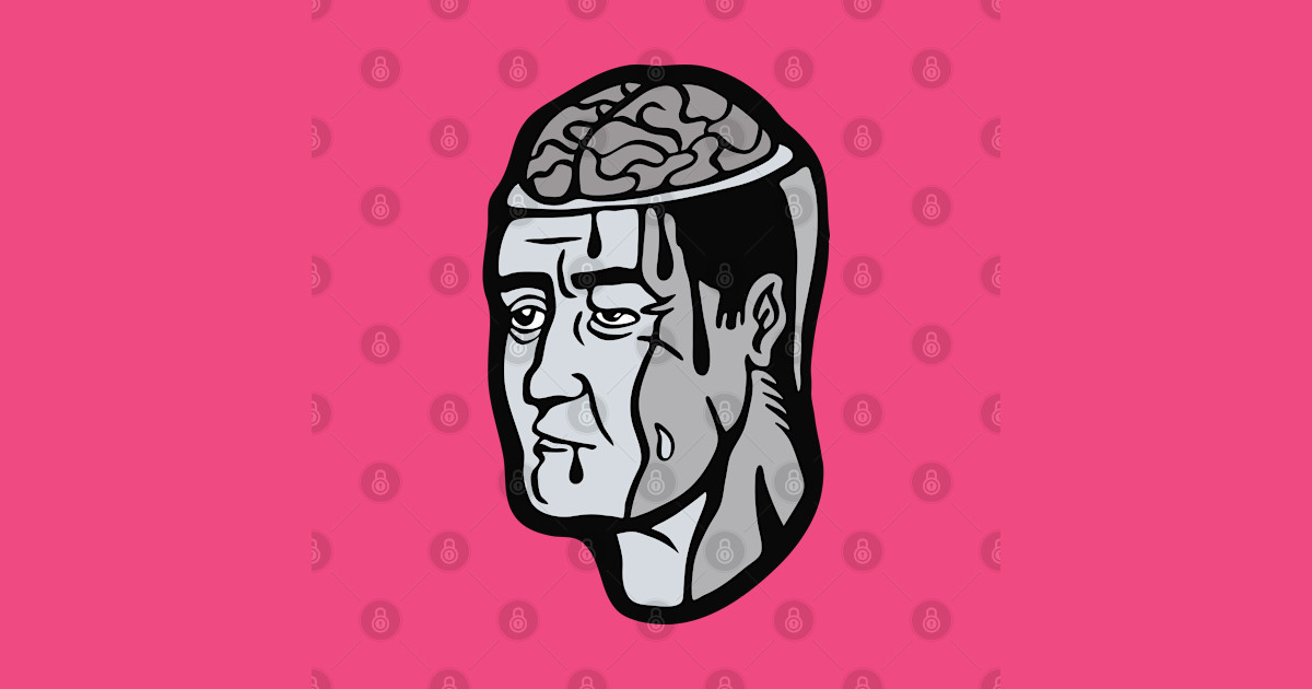 Brain Dead Cartoon head - Brain Dead - T-Shirt | TeePublic