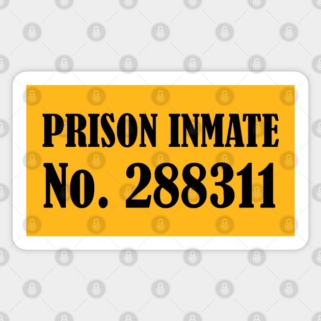 Prison Inmate Group Costume Halloween - Inmate - Sticker | TeePublic