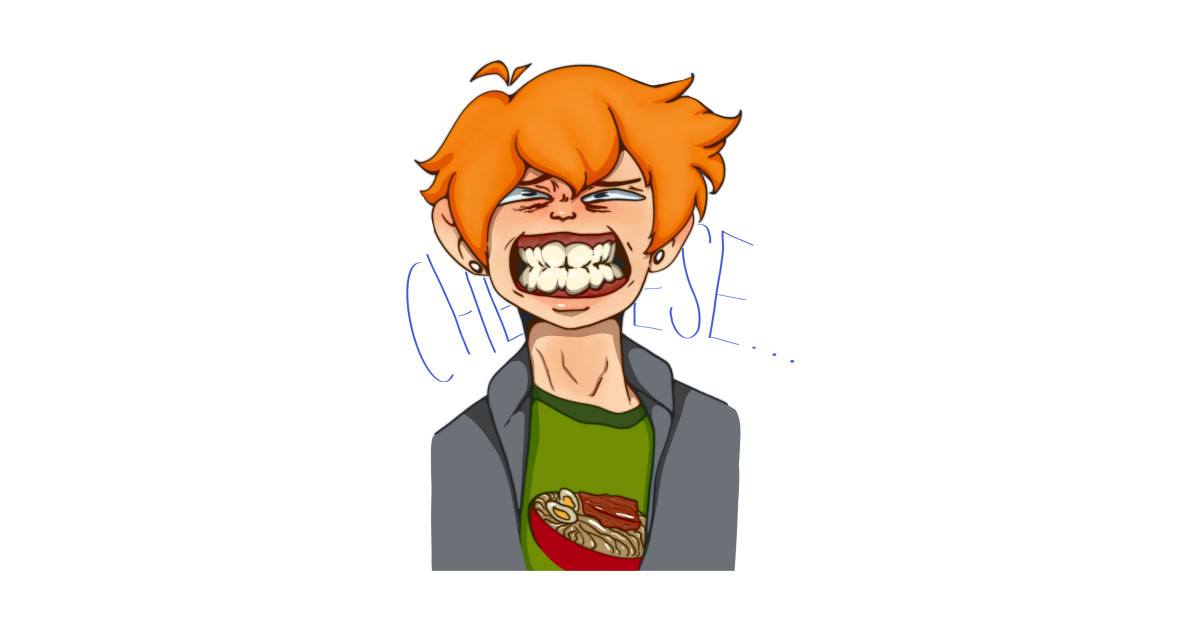 CHEESE - Anime - T-Shirt | TeePublic