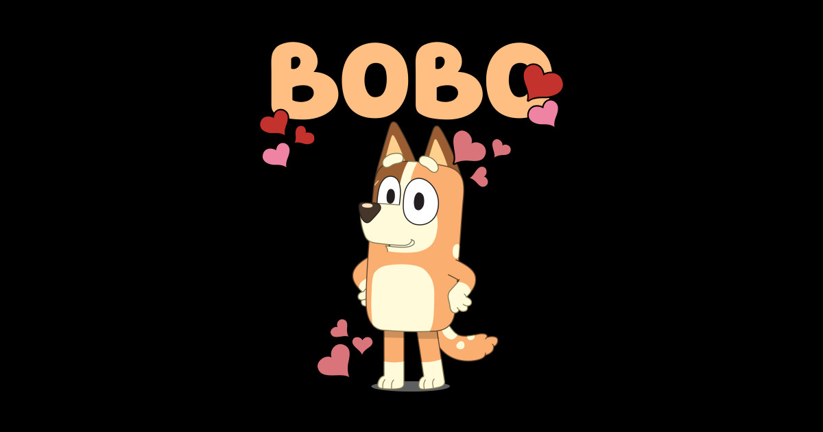 Bluey Bobo, Bluey Family, Retro Chilli Heeler, Bobo Bluey Birthday ...