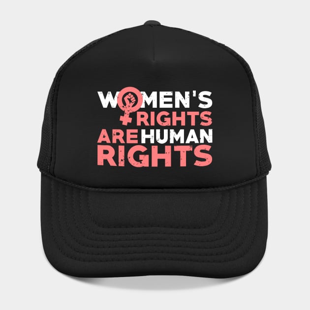 Women's Rights Are Human Rights - Womens Rights - Hat | TeePublic