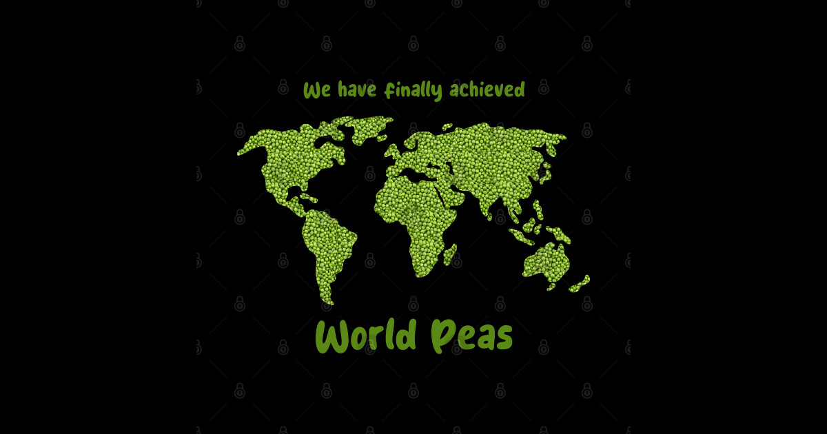 World Peas - World Peas - Sticker | TeePublic