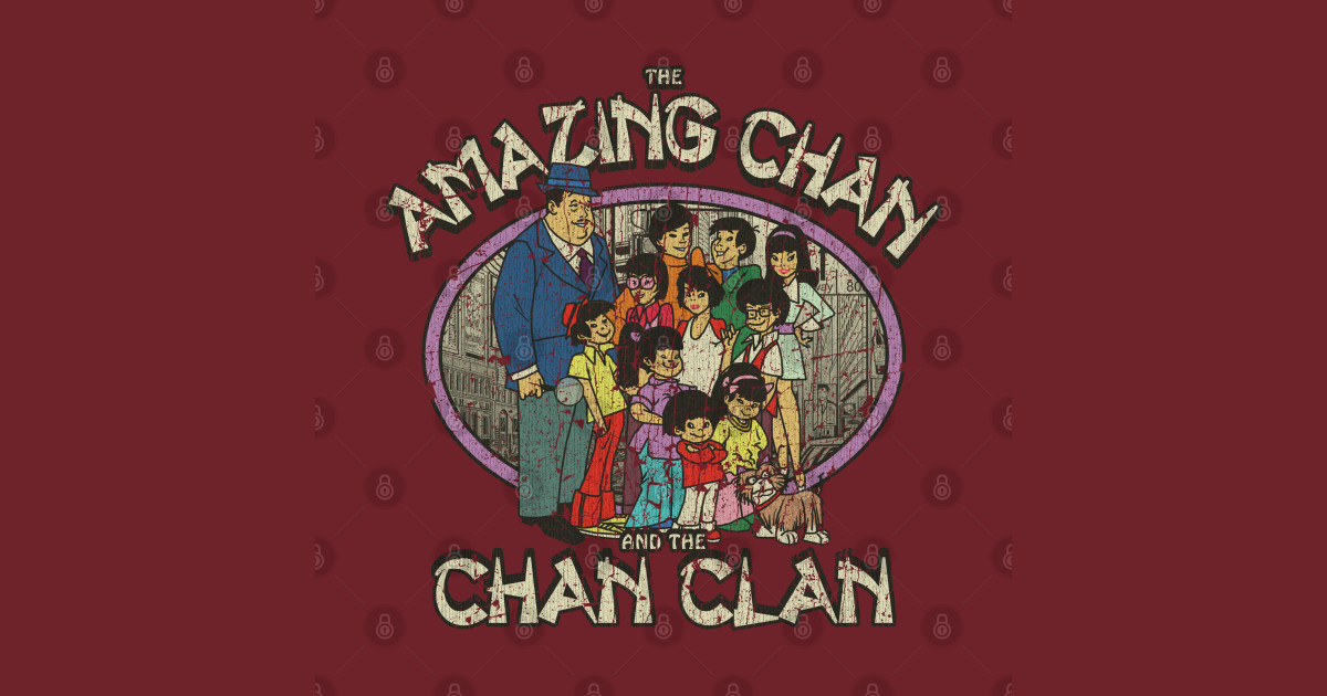 Amazing Chan and the Chan Clan - Chinese - T-Shirt | TeePublic