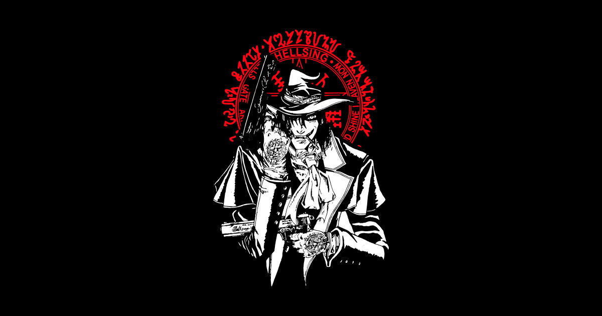 Alucard Hellsing - Hellsing - Sticker | TeePublic
