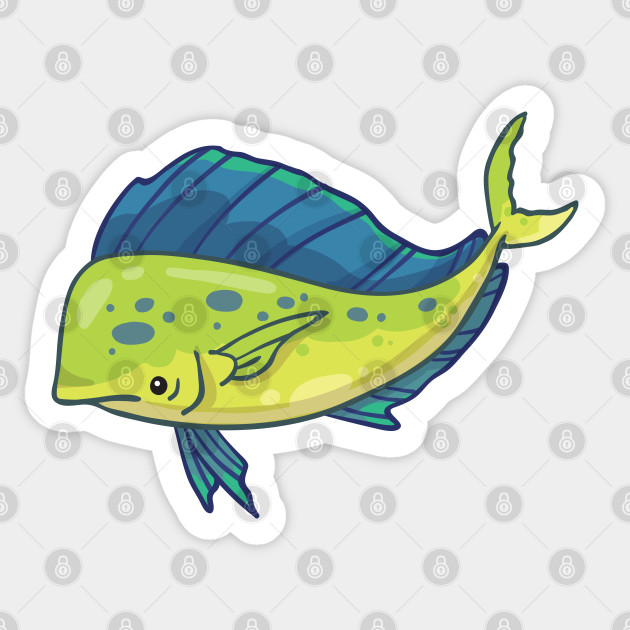 Mahi-Mahi - Ocean Fish - Sticker | TeePublic