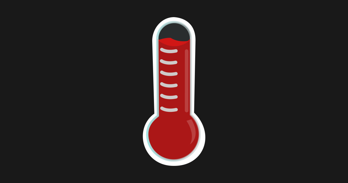 Red Hot - Temperature - T-Shirt | TeePublic