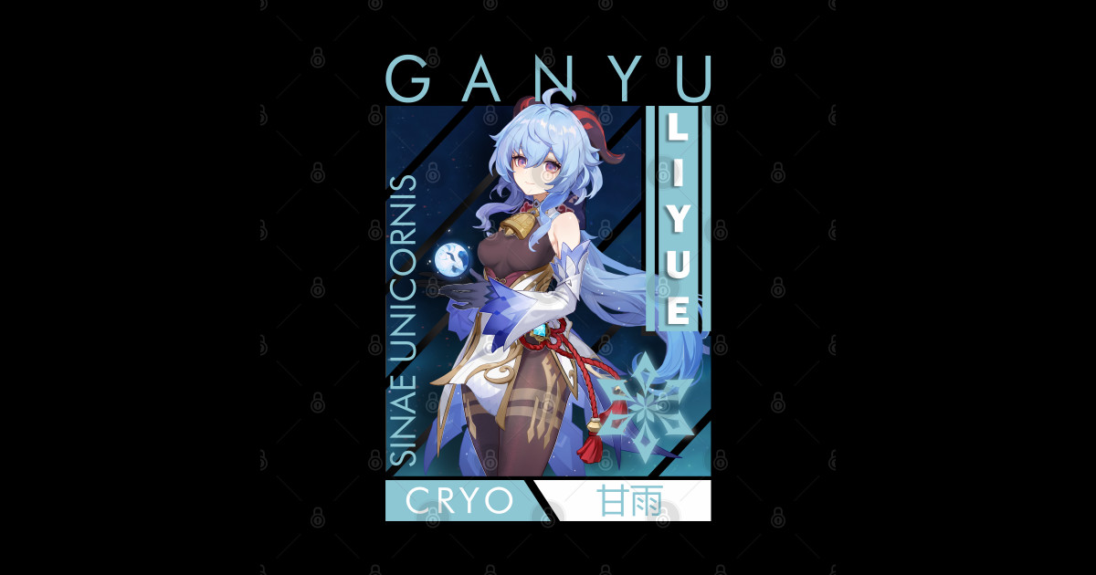 Ganyu - Genshin Impact - Sticker | TeePublic