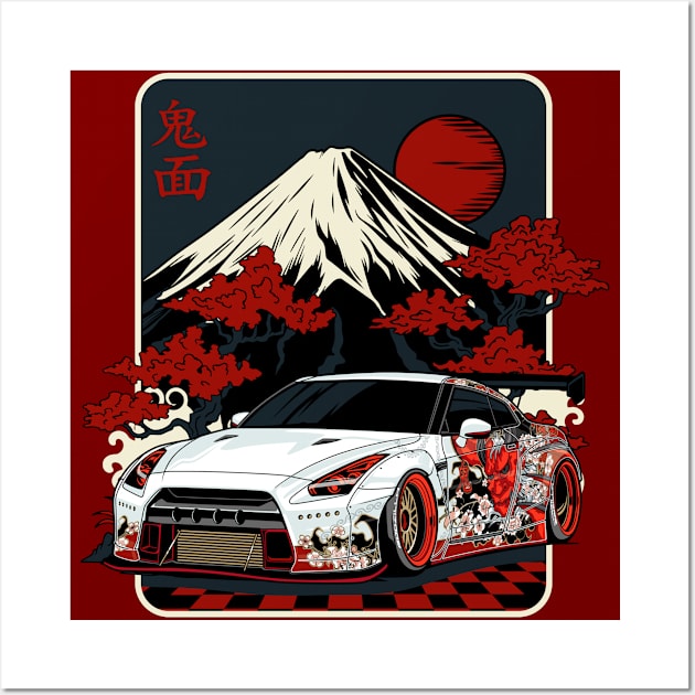 Oni R35 Nissan GT-R Sports Car - Nissan Gtr R35 - Posters and Art ...