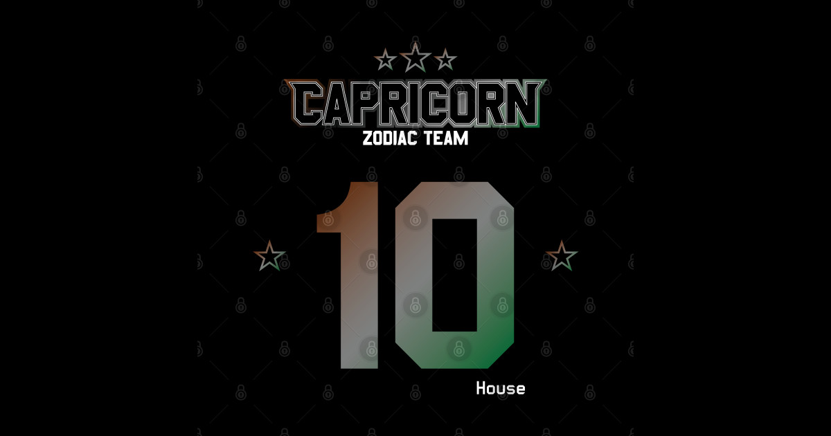 Zodiac Majesty Sport Capricorn Team V1 - Capricorn - Sticker | TeePublic