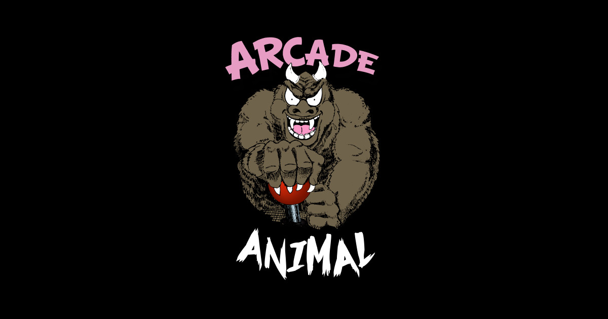 ARCADE ANIMAL - Arcade Games - Posters and Art Prints | TeePublic