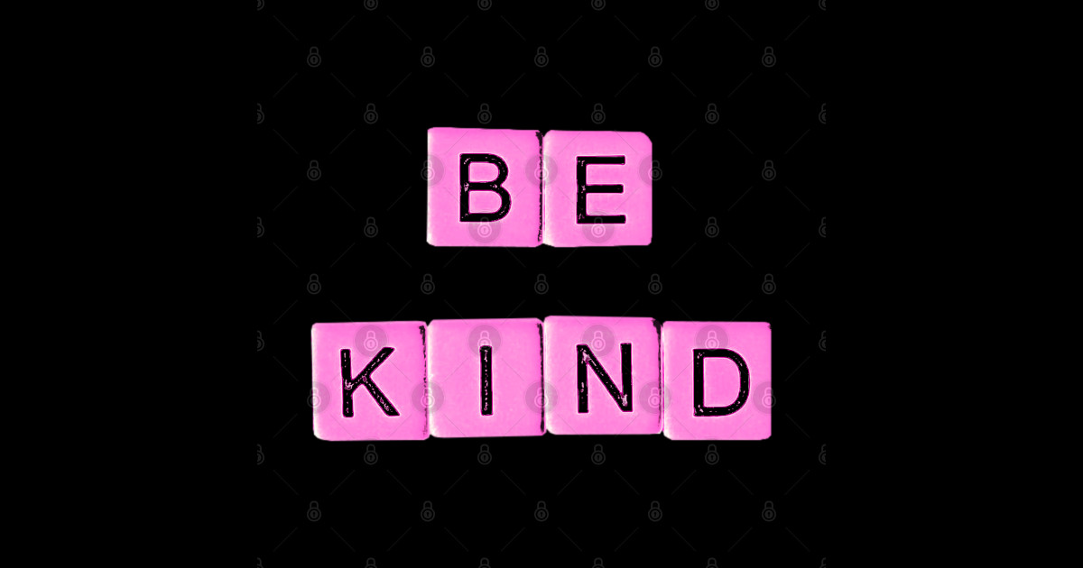 Be Kind In Pink - Be Kind - Sticker | TeePublic
