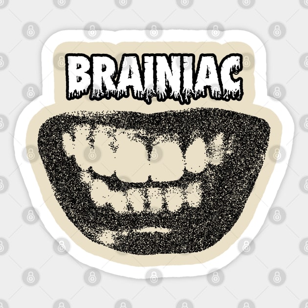 Brainiac / Vintage Style - Brainiac - Sticker | TeePublic