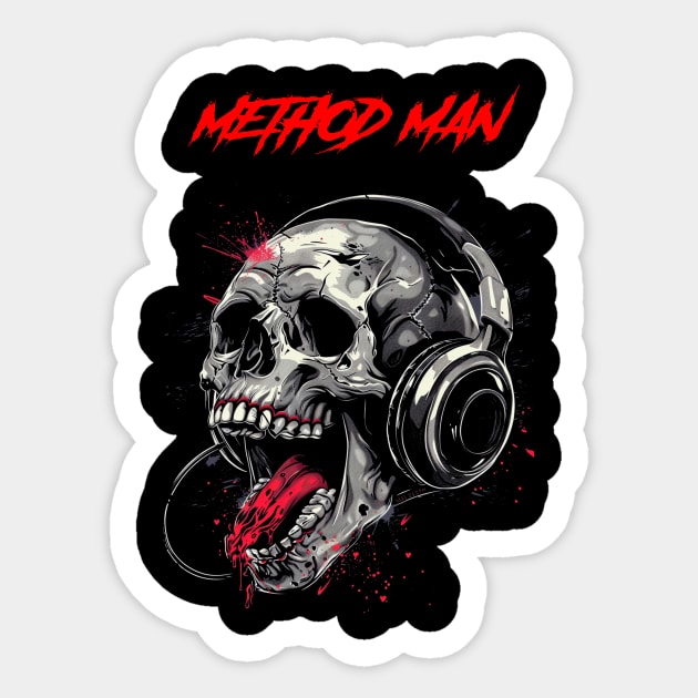 METHOD MAN FAN ART - Method Man Fan Art - Sticker | TeePublic