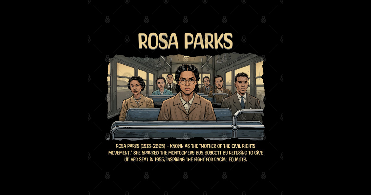 Rosa Parks, Black History, Black Woman - Black History - Posters and ...