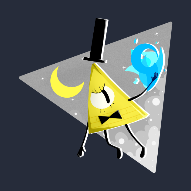Triangle guy - Gravity Falls - T-Shirt | TeePublic