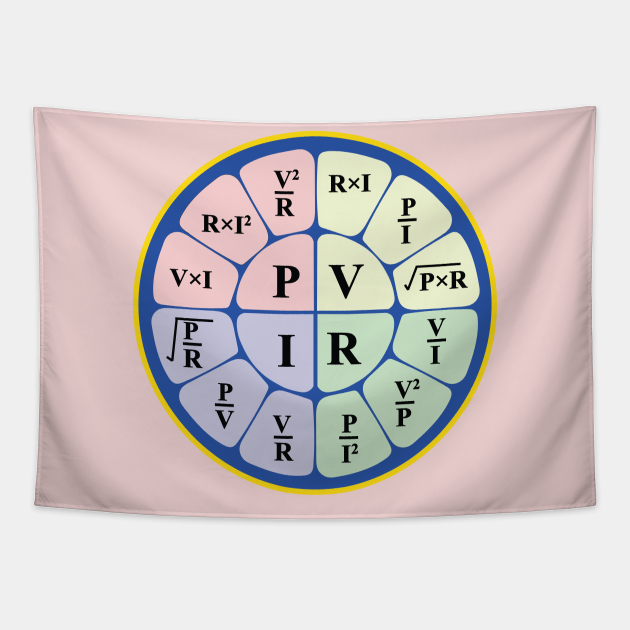 Electrical ohms Law Formula Wheel Chart for Electricians , Electrical ...