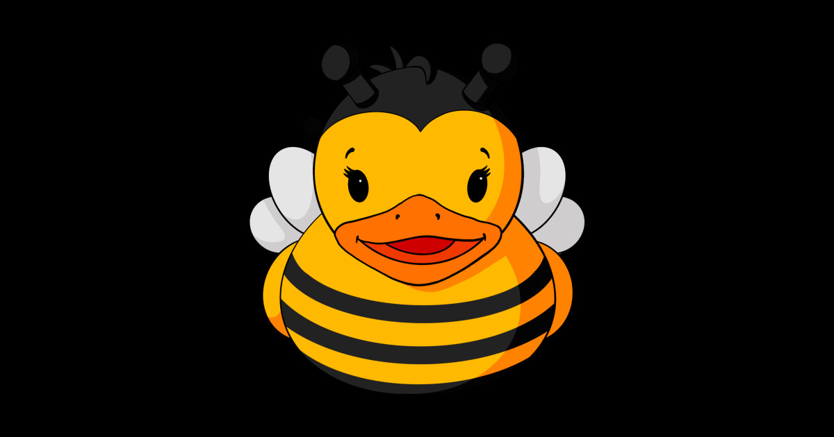 Bee Rubber Duck - Rubber Ducky - Sticker | TeePublic