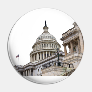 Us Capitol Building Washington Dc Pins and Buttons for Sale | TeePublic
