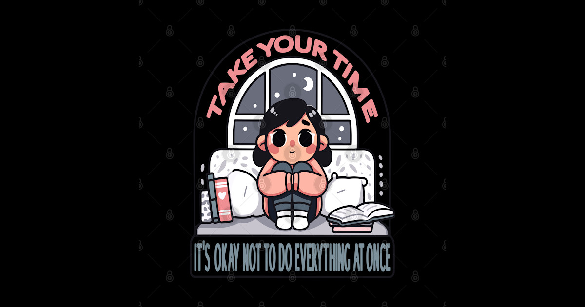 Gentle Tempo - Stress Awareness Day - Sticker | TeePublic