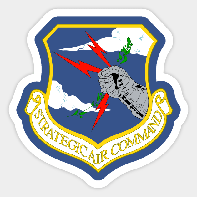 Strategic Air Command Logo - Strategic Air Command - Sticker | TeePublic