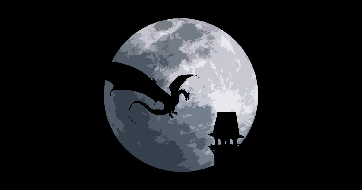 Smaug and the Tower - Helm - Sticker | TeePublic