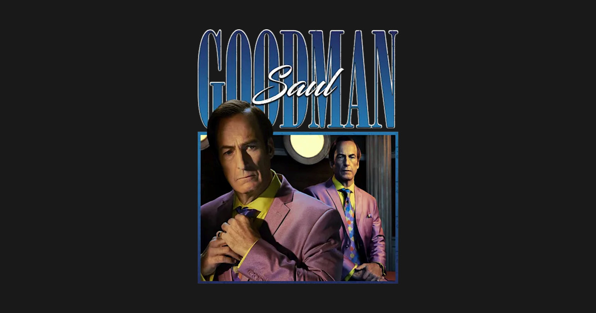 Saul Goodman Bootleg Vintage - Saul Goodman - T-Shirt | TeePublic