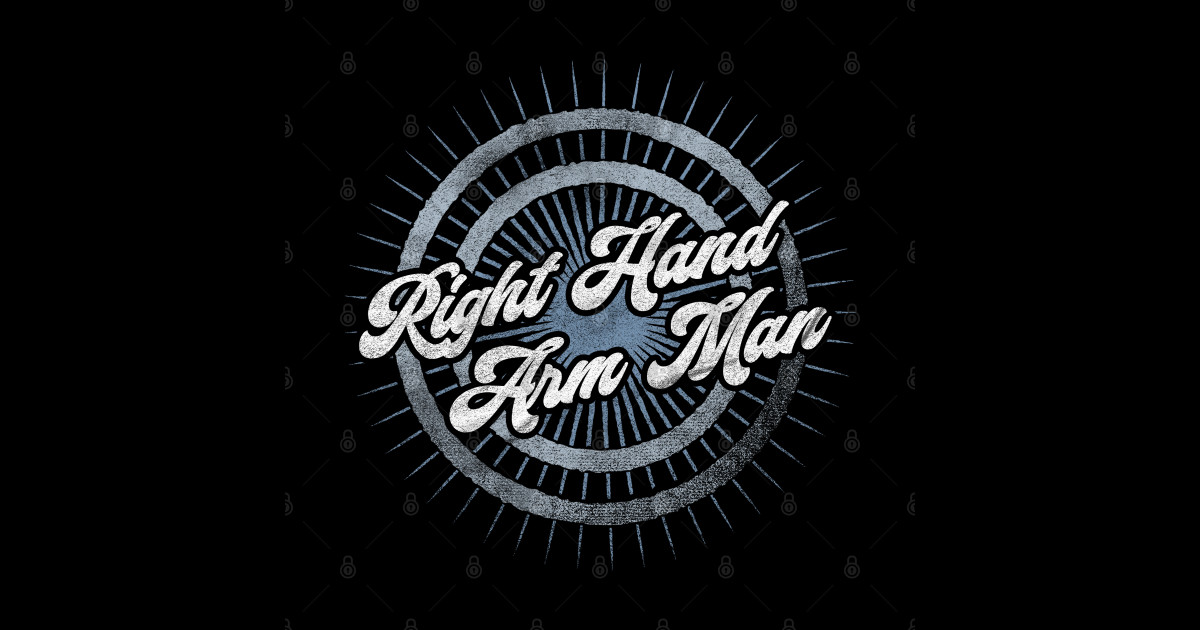 Right Hand Arm Man meme - Right Hand Arm Man - Sticker | TeePublic