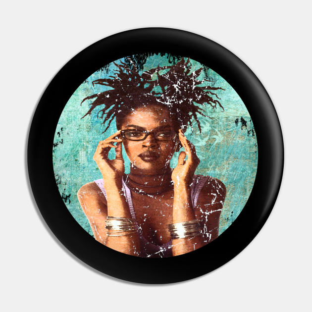 Lauryn Hill Glasses 90s Vintage Lauryn Hill Pin Teepublic