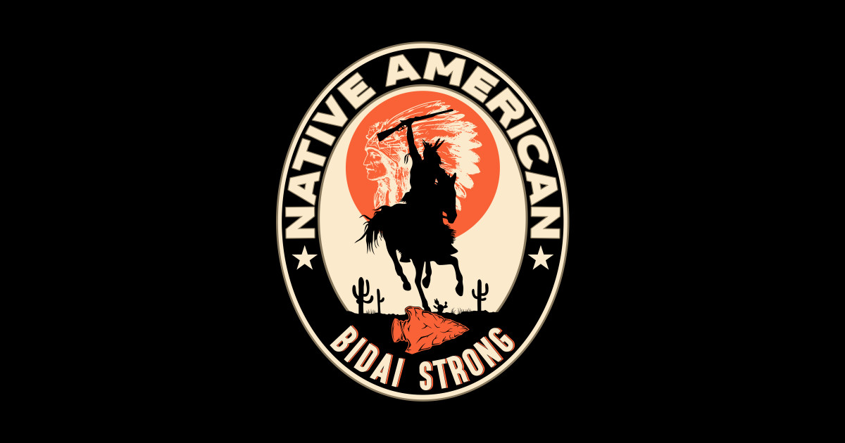 Bidai Tribe Native American Indian Proud Art Deco Vintage - Bidai ...