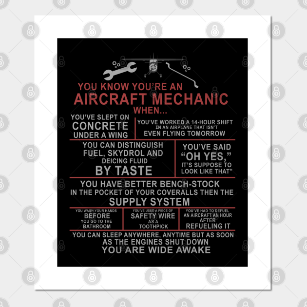 Aircraft Mechanic Funny A&P Airplane Sayings Design - Ap Mechanic ...