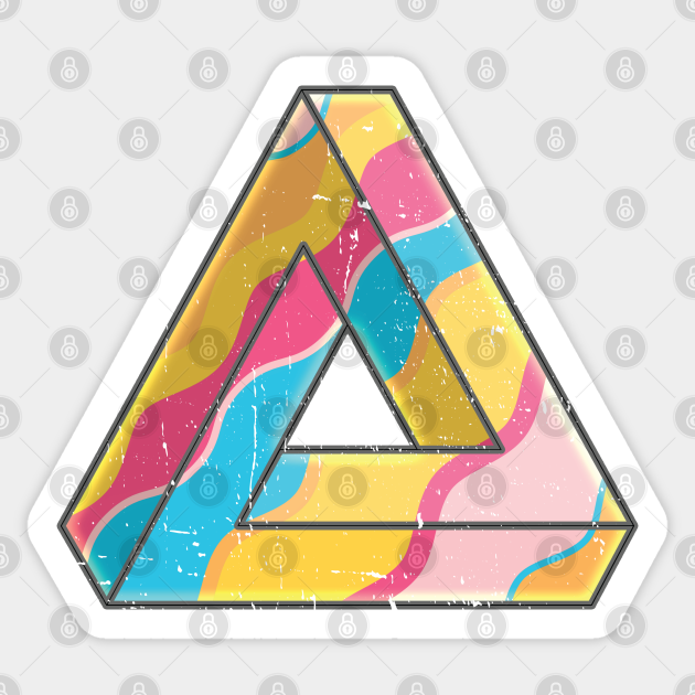 Mobius Strip Triangle - Mobius Strip - Sticker | TeePublic