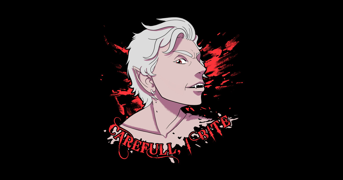 I BITE - Vampire - Sticker | TeePublic
