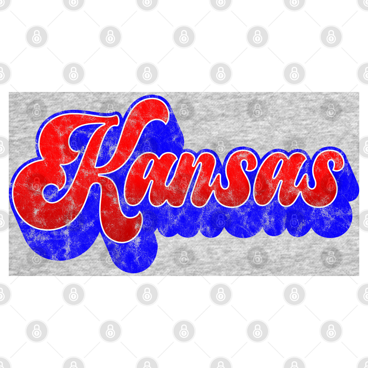 Support Kansas with this retro design! - Kansas Jayhawks - T-Shirt ...