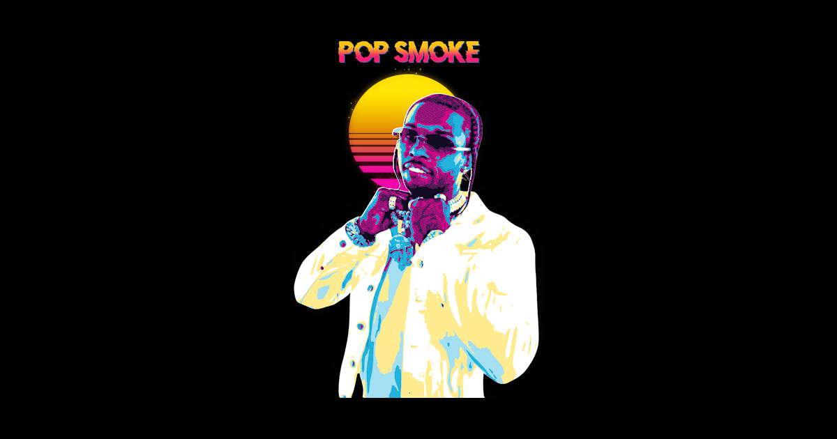 Pop Smoke - Pop Smoke - Sticker | TeePublic