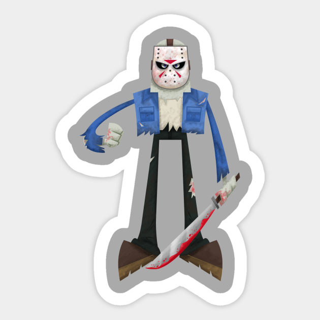 Jason Voorhees - Jason Voorhees - Sticker | TeePublic