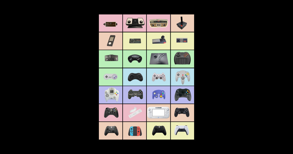 Console History - Video Games - Magnet | TeePublic