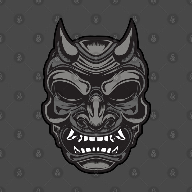 Oni Mask - Oni - T-Shirt | TeePublic