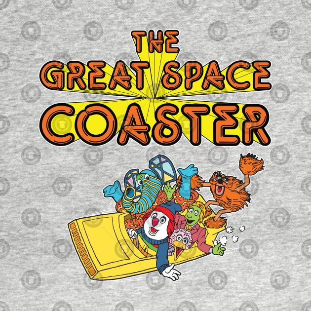 The Great Space Coaster - Retro Tv - T-Shirt | TeePublic