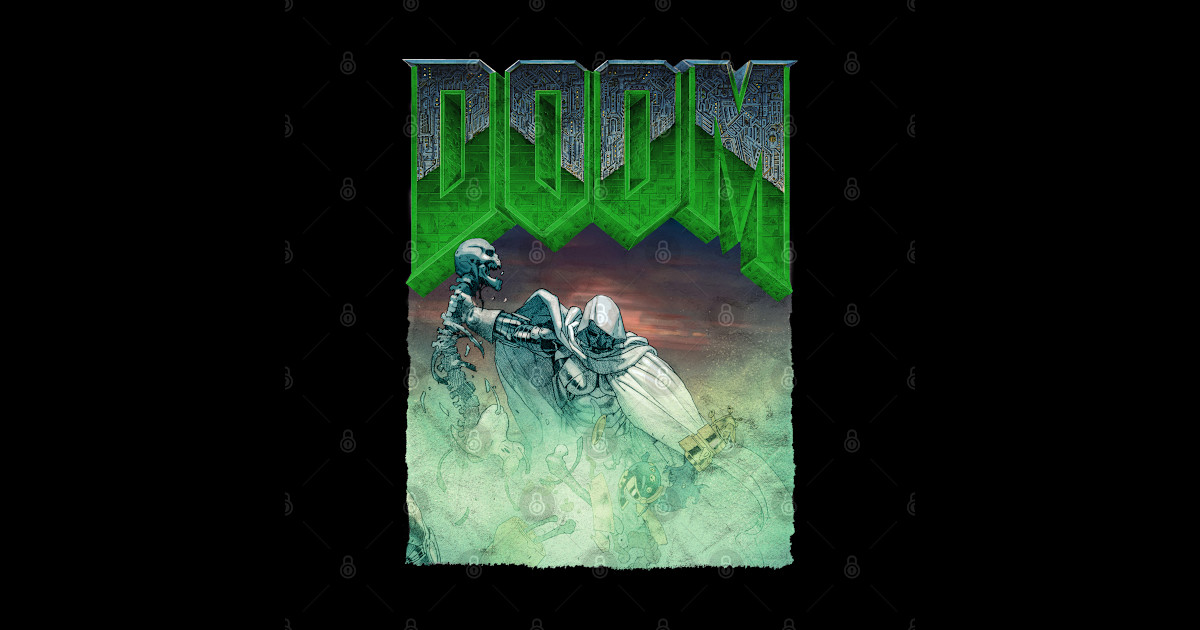 Doom Vintage - Doom - Sticker | TeePublic