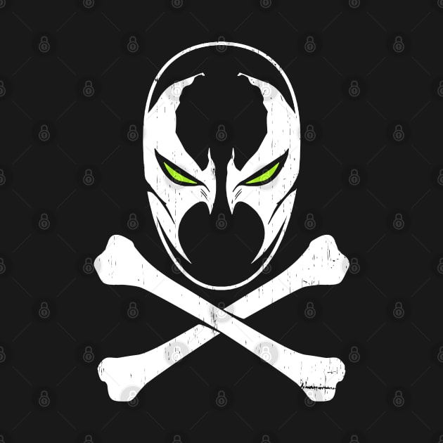 SPAWN AND CROSSBONES (4 dark tees) - Spawn Skull And Crossbones ...