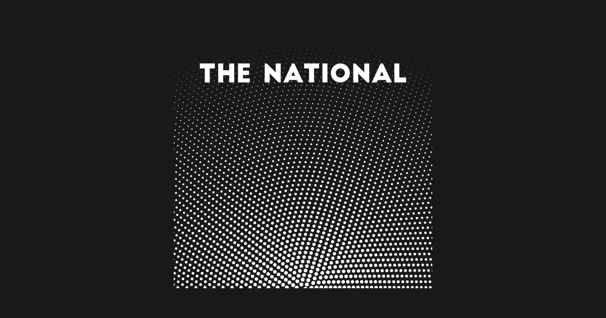 The National Band Logo - The National - T-Shirt | TeePublic