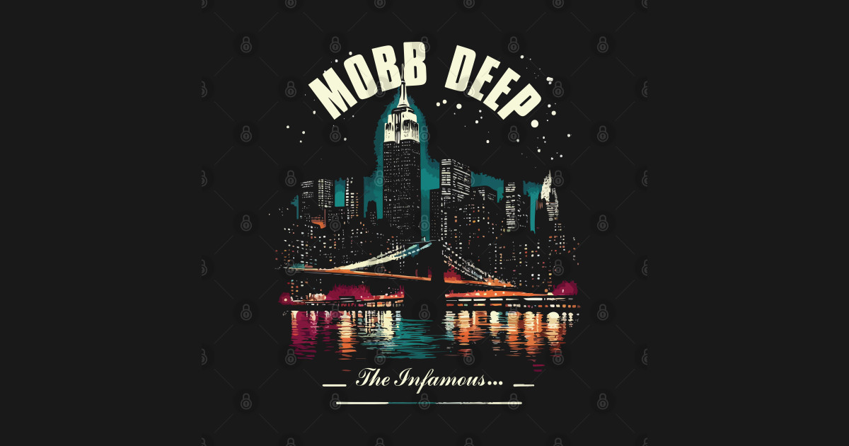 Mobb Deep 90s Hip Hop Fan Art - Mobb Deep - T-Shirt | TeePublic