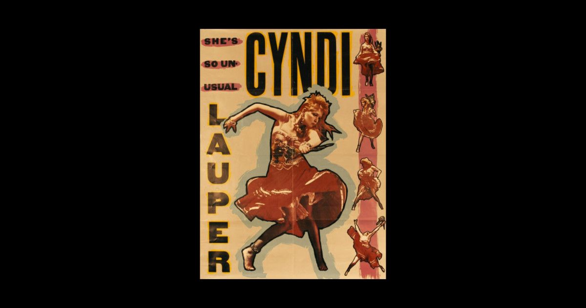 Cyndi Lauper Vintage - Cyndi Lauper - Posters and Art Prints | TeePublic